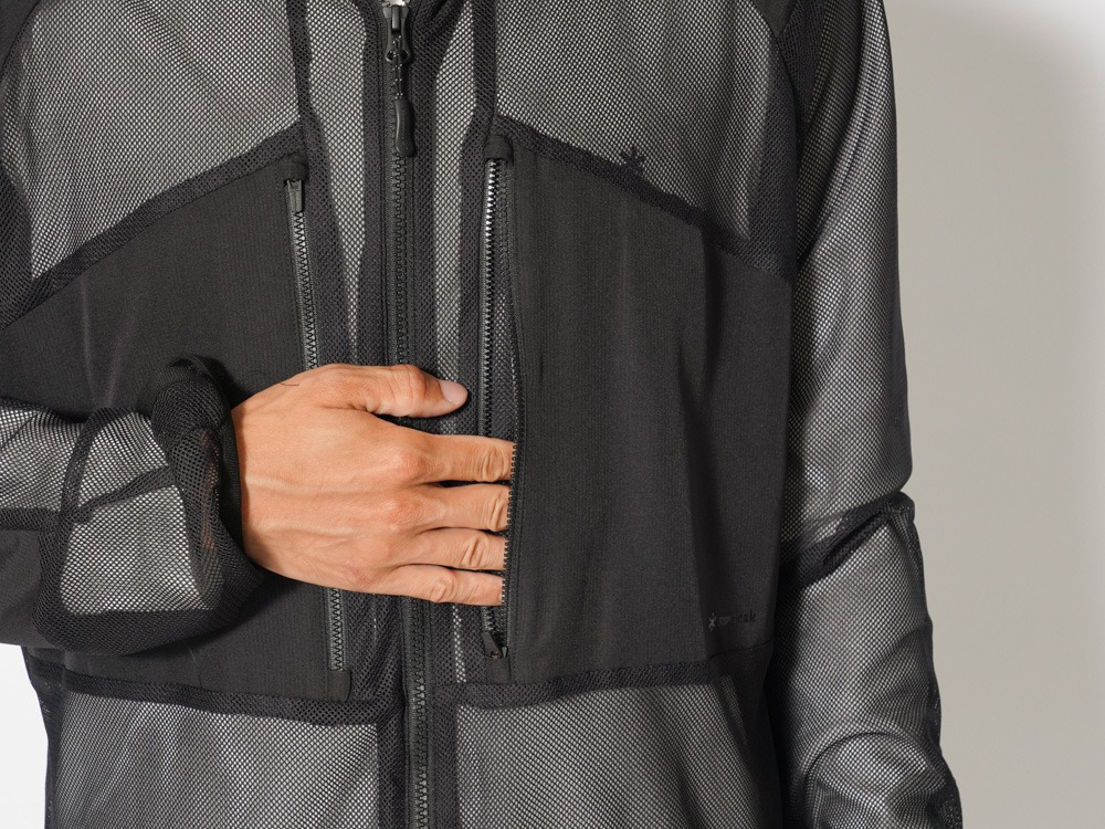 Insect Shield Mesh Jacket L Black(JK-23SU01304BK) | インセクトシールドの通販（アウトドア用 ...