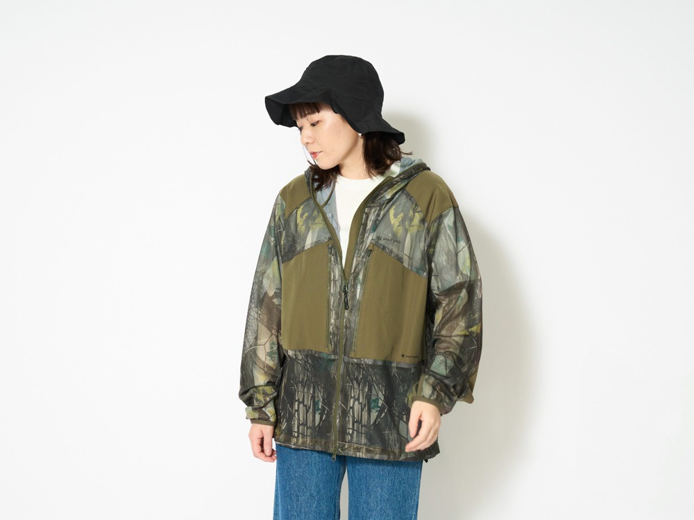 Printed Insect Shield Mesh Jacket 1 Khaki(JK-23SU01400KH) | インセクトシールドの ...