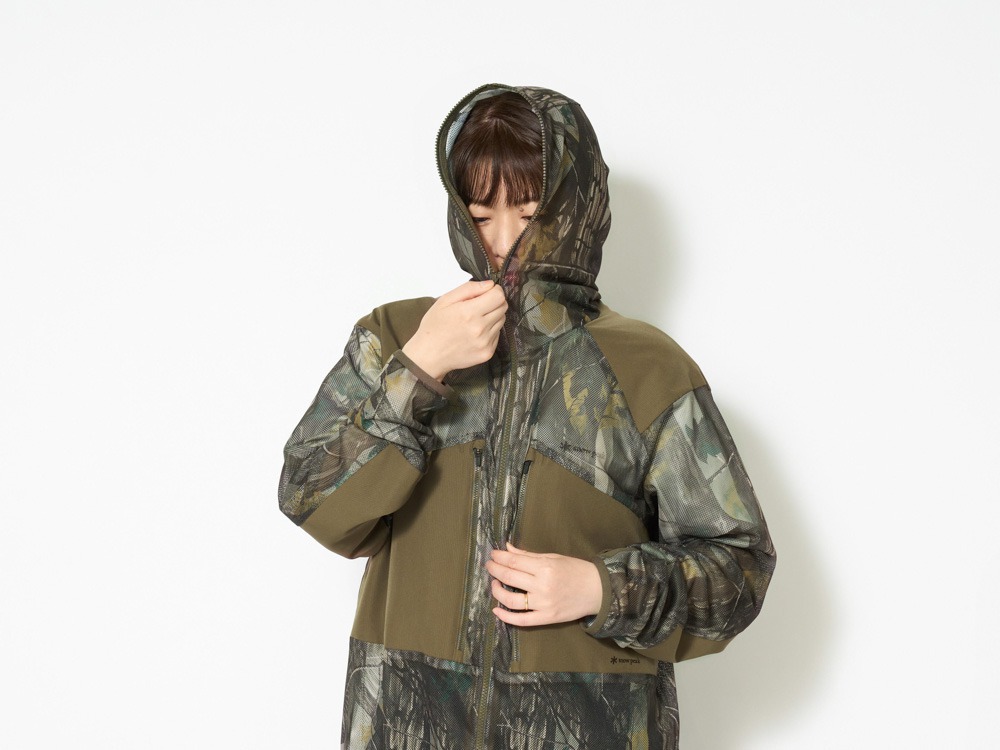 Printed Insect Shield Mesh Jacket 1 Khaki(JK-23SU01400KH) | インセクトシールドの ...