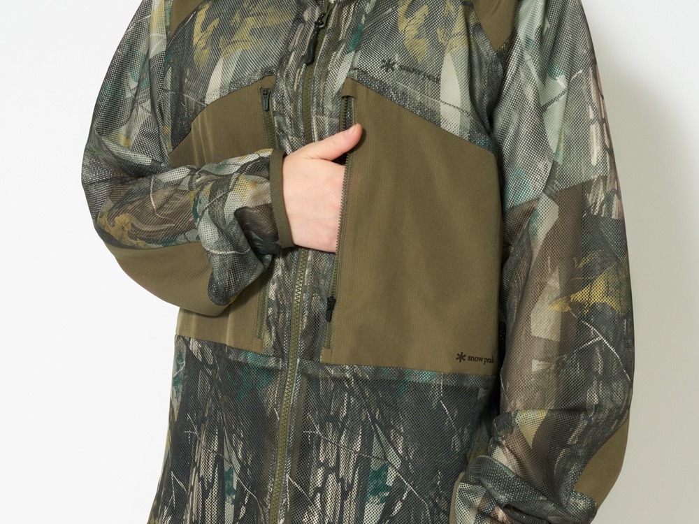 Printed Insect Shield Mesh Jacket 1 Khaki(JK-23SU01400KH) | インセクトシールドの ...