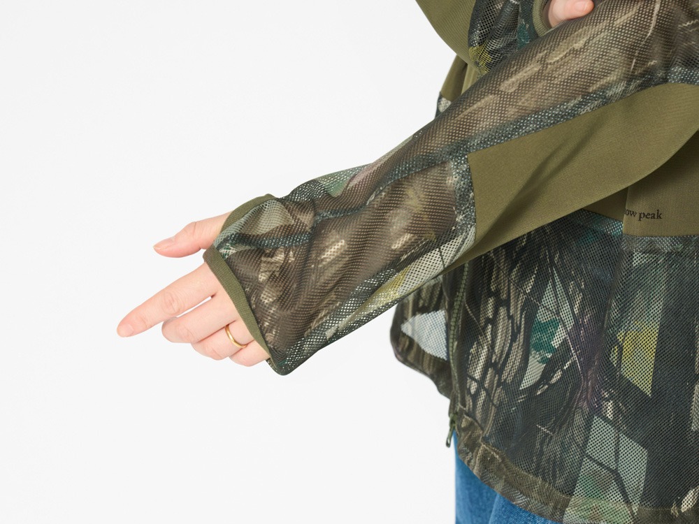 Printed Insect Shield Mesh Jacket 1 Khaki(JK-23SU01400KH) | インセクトシールドの ...